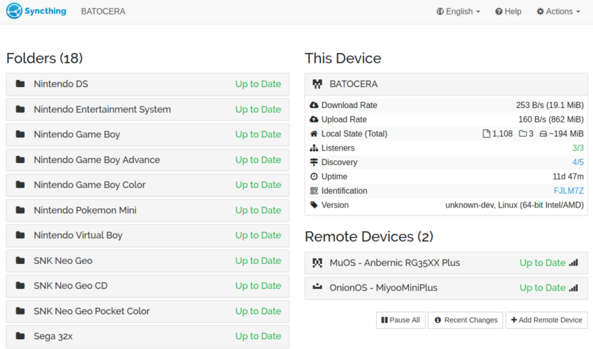 Sync your saves between Batocera, Onion, and MuOS – Vomitron.com